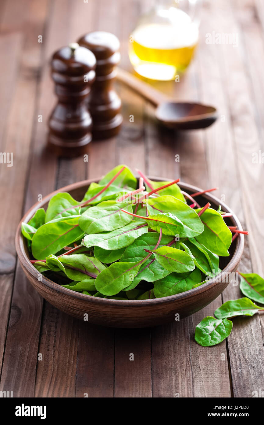 Fresh mangold leaves, swiss chard or leaf beet Stock Photo - Alamy