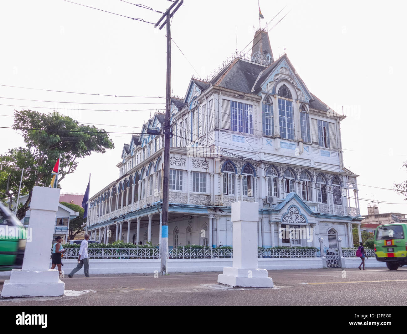 City Hall Georgetown Guyana Stock Photo - Alamy