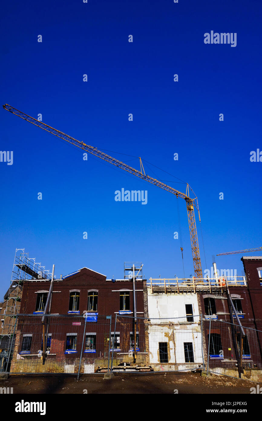 Construction work site Stock Photo - Alamy