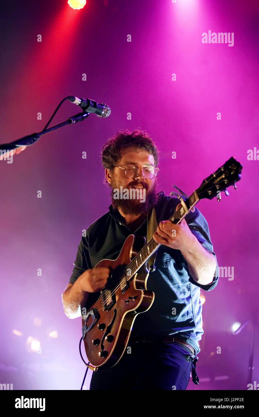 Bears Den performing live in concert at the O2 Academy in Glasgow ...