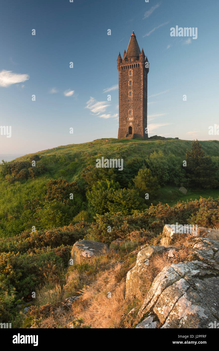Scrabo Tower Stock Photo - Alamy