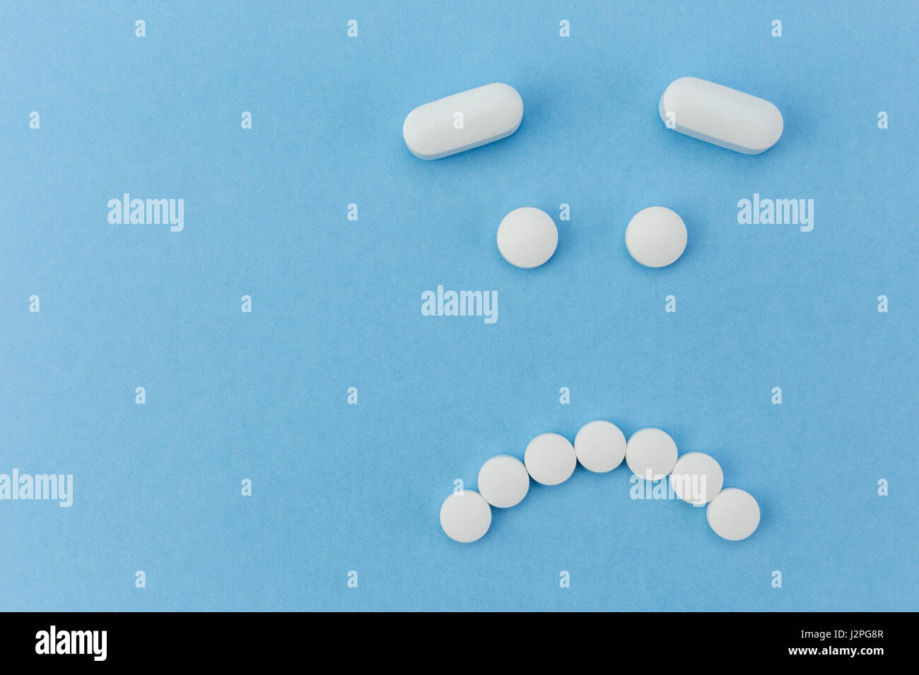 Vitamin pills face hi-res stock photography and images - Alamy
