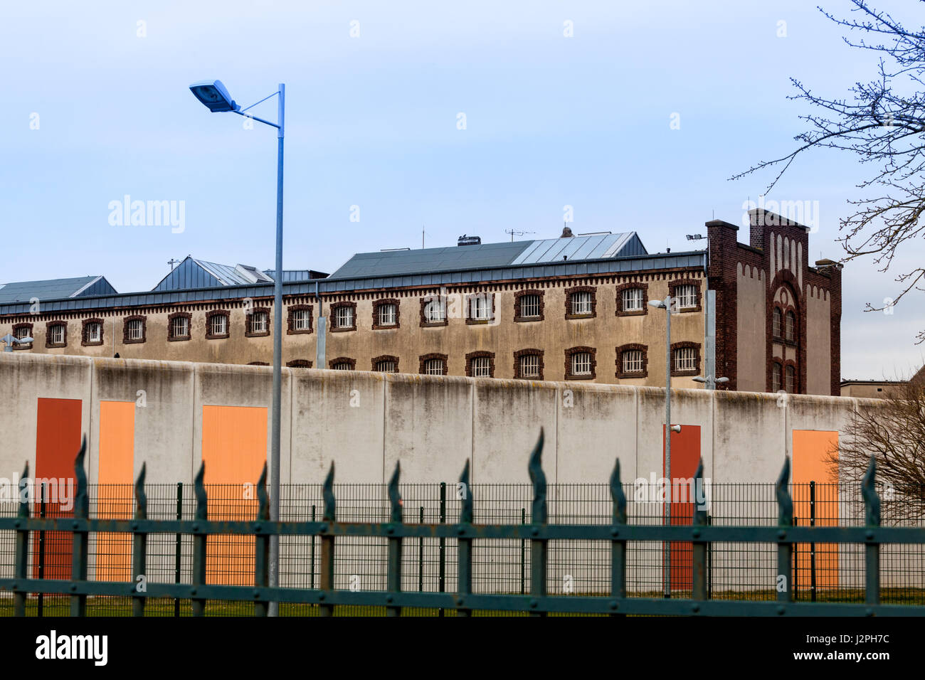 jail. Large prison. Prison wall Stock Photo - Alamy