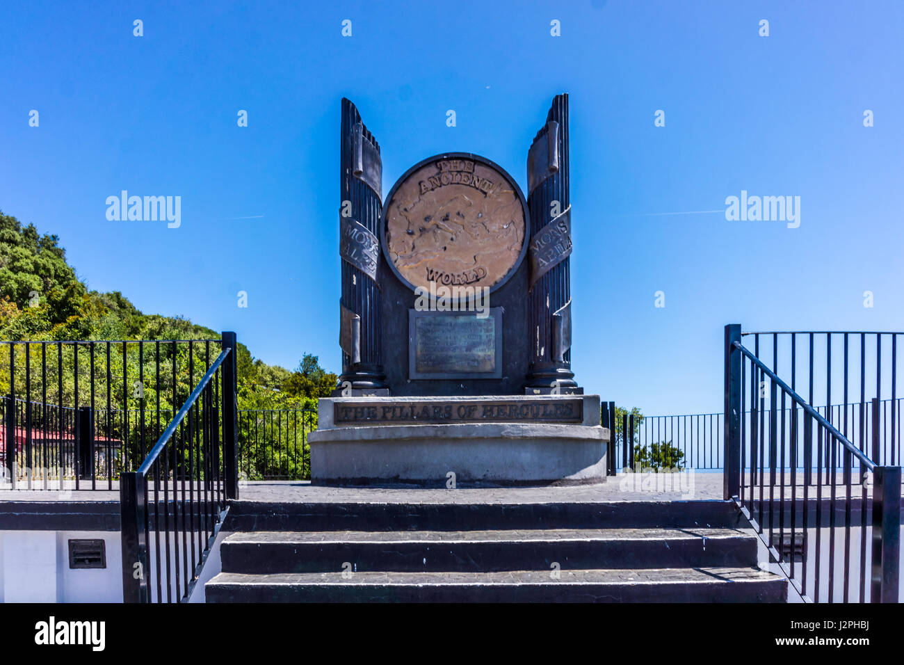 Pillars of hercules monument hi-res stock photography and images - Alamy