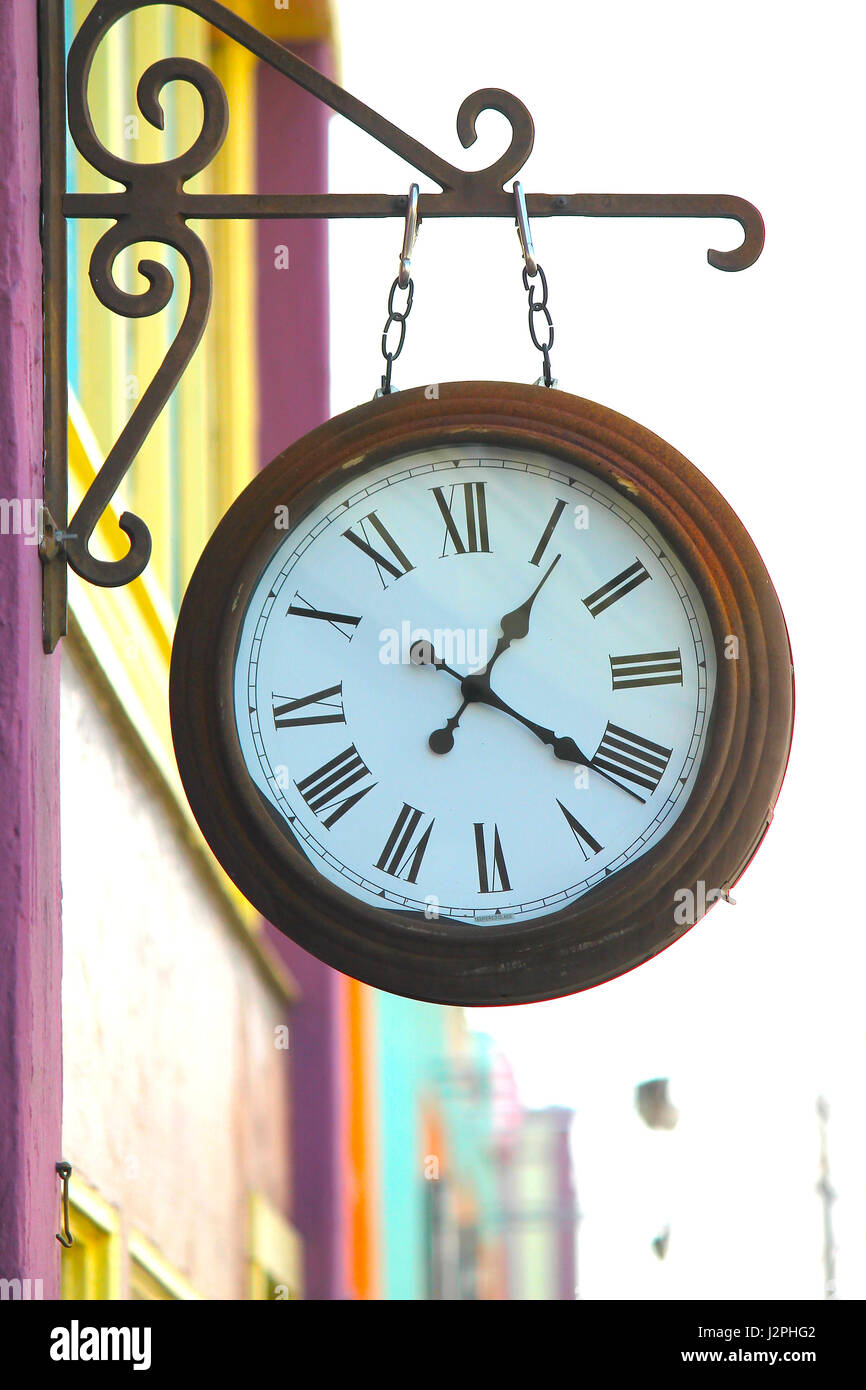 Street clock city old vintage hi-res stock photography and images - Alamy