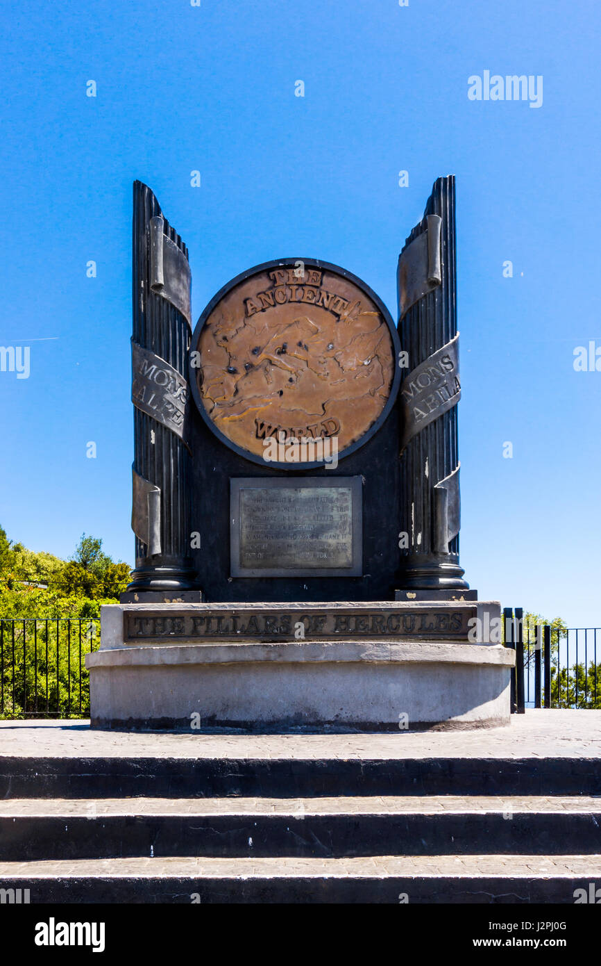 Pillars of hercules monument hi-res stock photography and images - Alamy