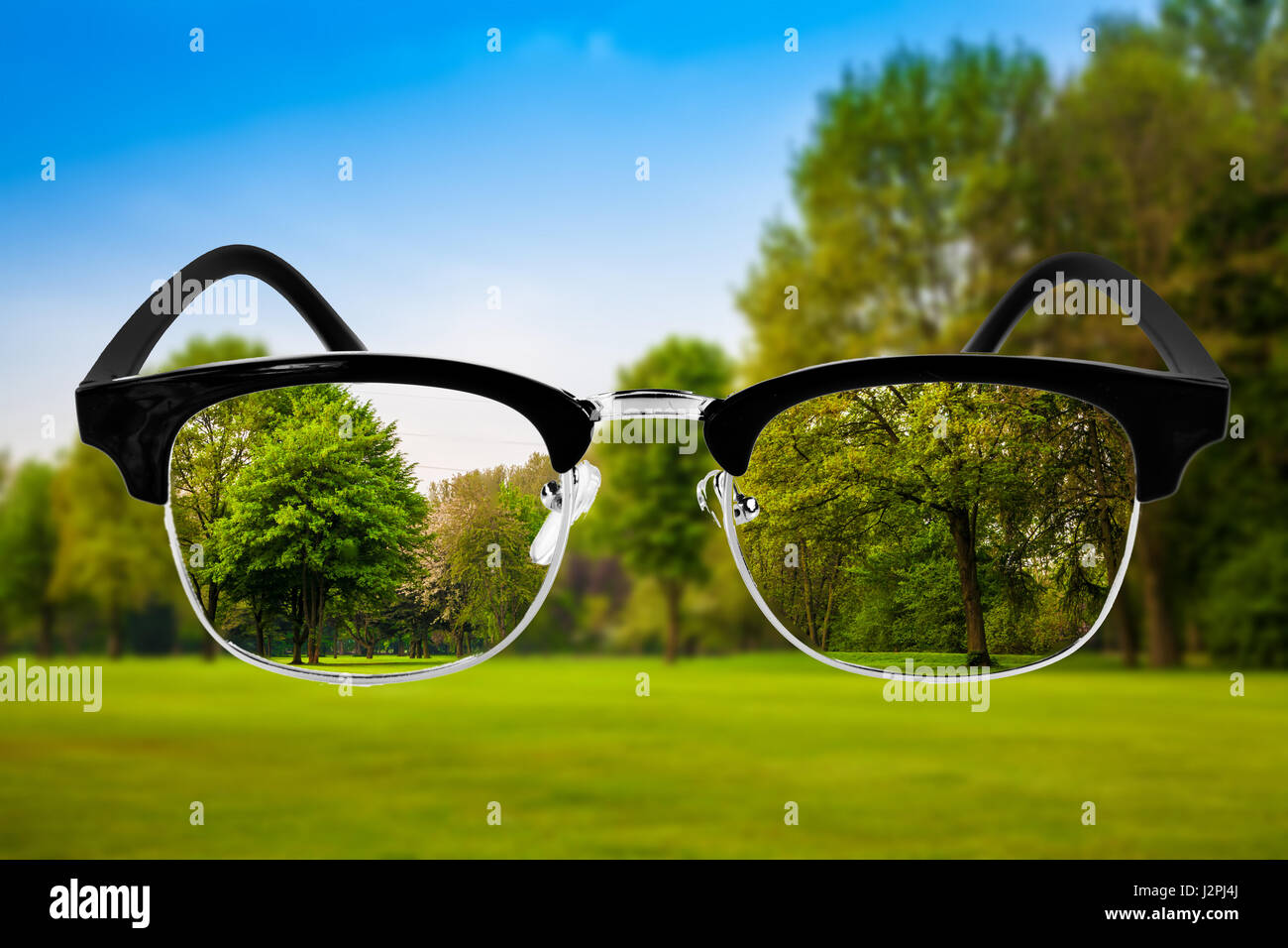 Optic health care concept. Medical optics concept with glasses. vision ...