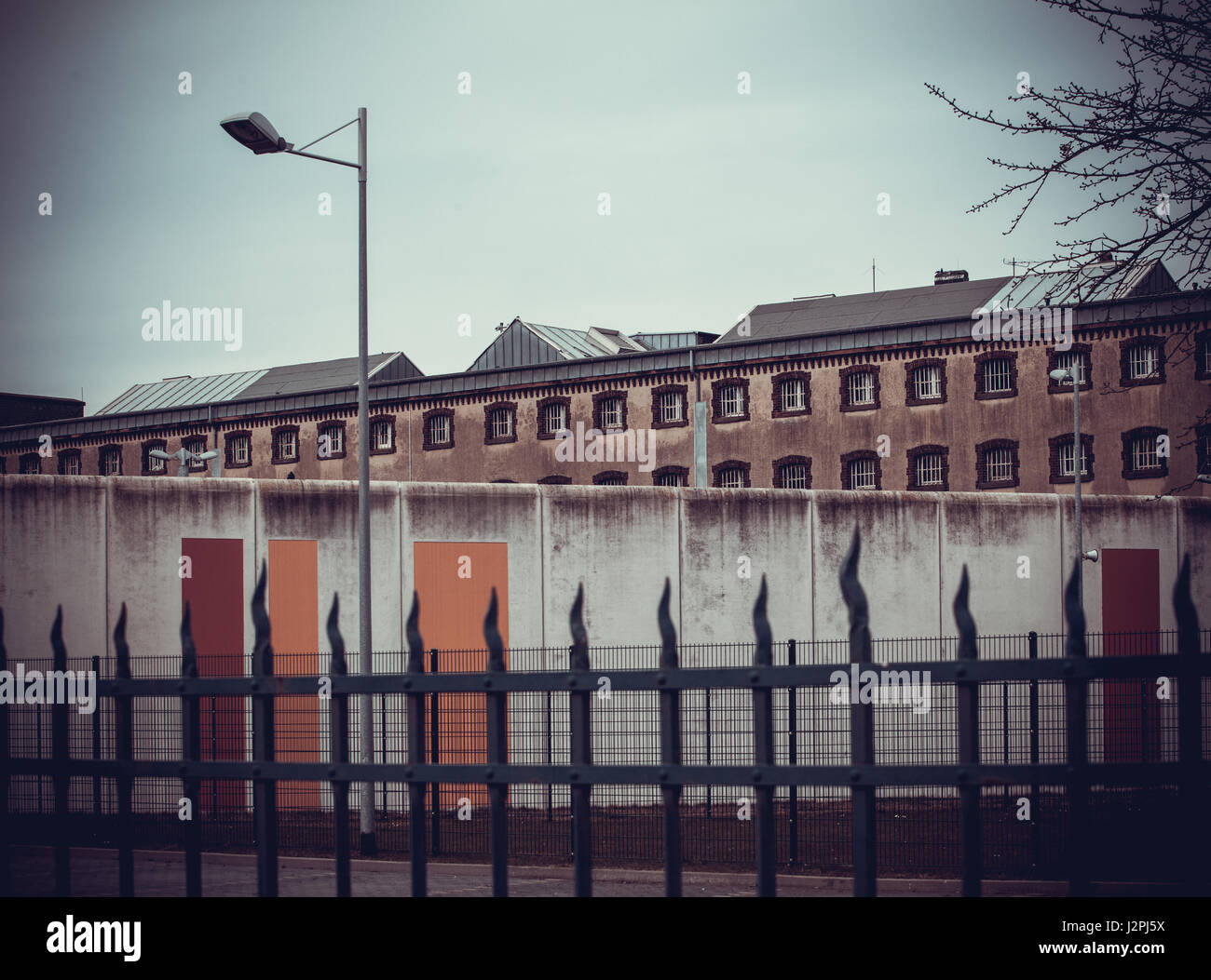 jail. Large prison. Prison wall Stock Photo - Alamy