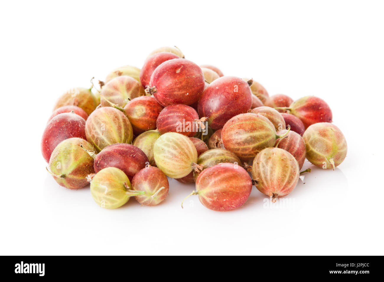 fresh gooseberry isolated on white background Stock Photo - Alamy