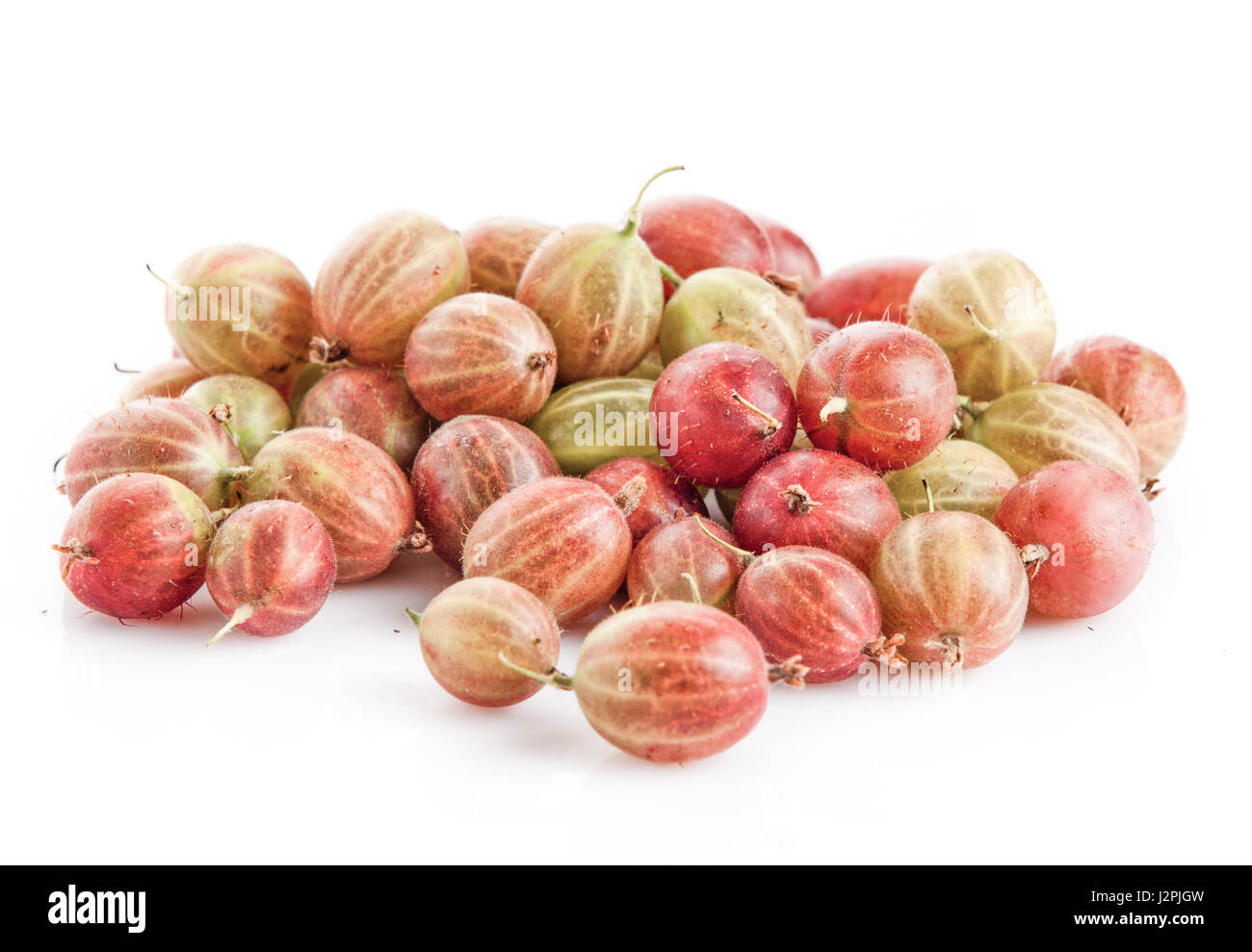 fresh gooseberry isolated on white background Stock Photo - Alamy