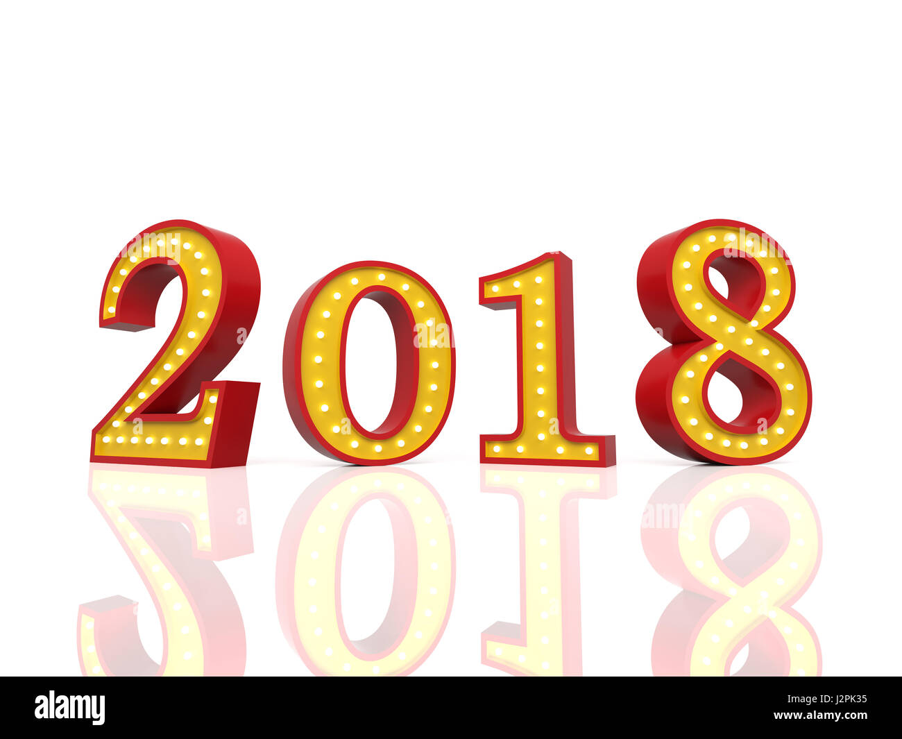 2018 calendar Cut Out Stock Images & Pictures - Alamy