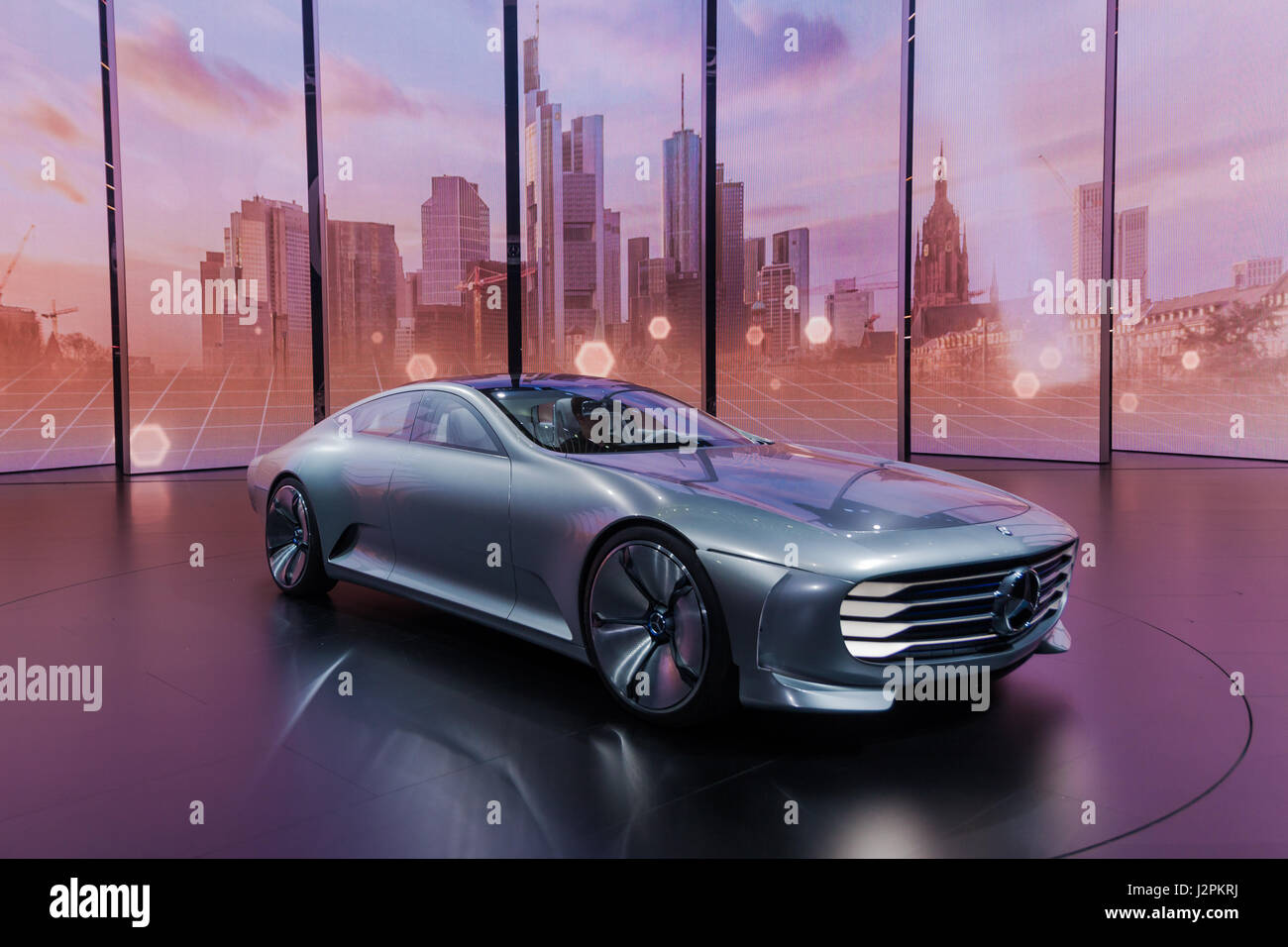 FRANKFURT - SEPTEMBER 23: Mercedes-Benz Concept IAA shown at the 66th ...