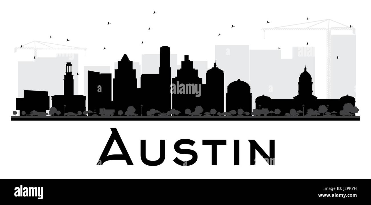 Austin Skyline Vector Vectors High Resolution Stock Photography and ...