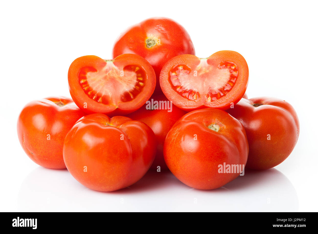 Chopped tomatos isolated hi-res stock photography and images - Alamy
