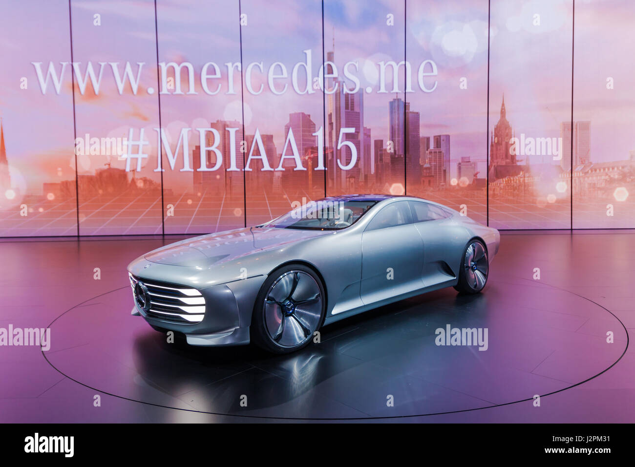 FRANKFURT - SEPTEMBER 23: Mercedes-Benz Concept IAA shown at the 66th ...
