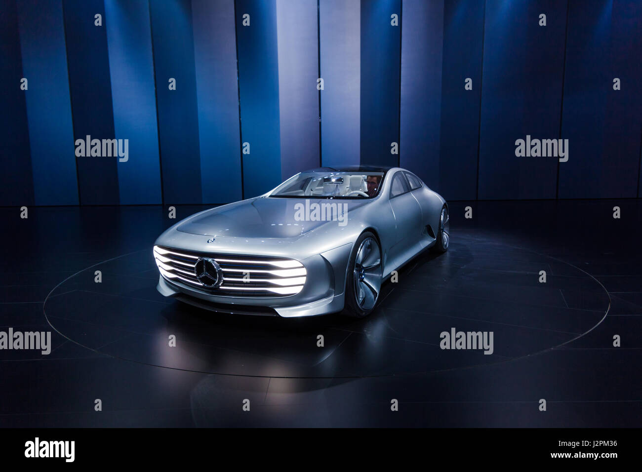 FRANKFURT - SEPTEMBER 23: Mercedes-Benz Concept IAA shown at the 66th ...