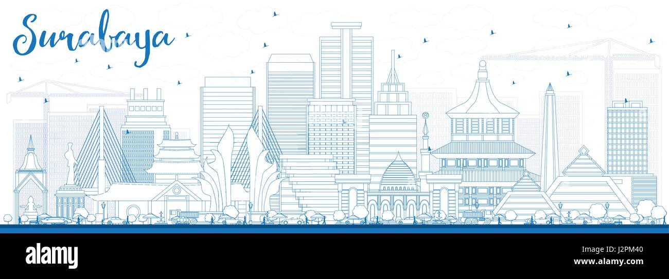 Surabaya skyline hi-res stock photography and images - Alamy