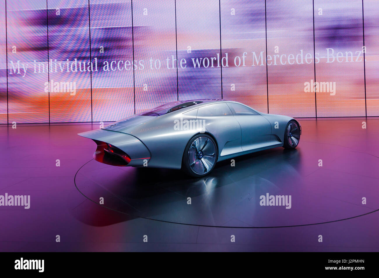 FRANKFURT - SEPTEMBER 23: Mercedes-Benz Concept IAA shown at the 66th ...