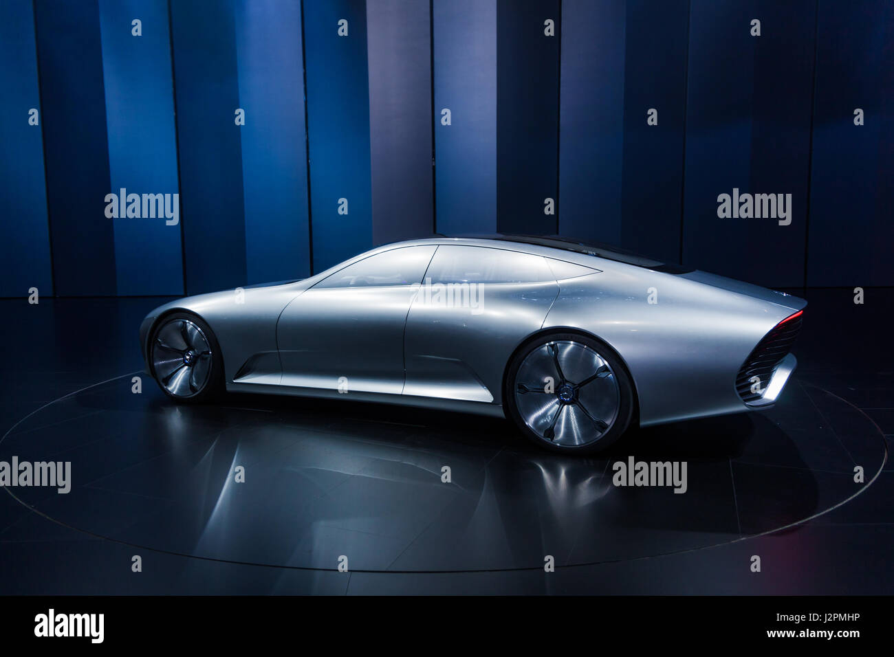 FRANKFURT - SEPTEMBER 23: Mercedes-Benz Concept IAA shown at the 66th ...