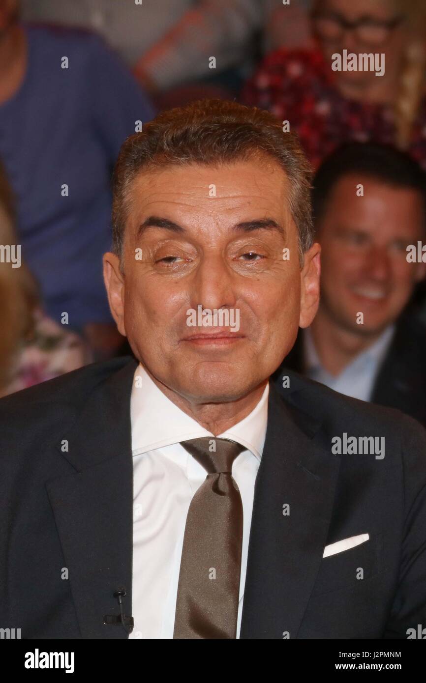 Markus Lanz ZDF Talkshow taping at Studio Stahltwiete. Show 2 Featuring ...