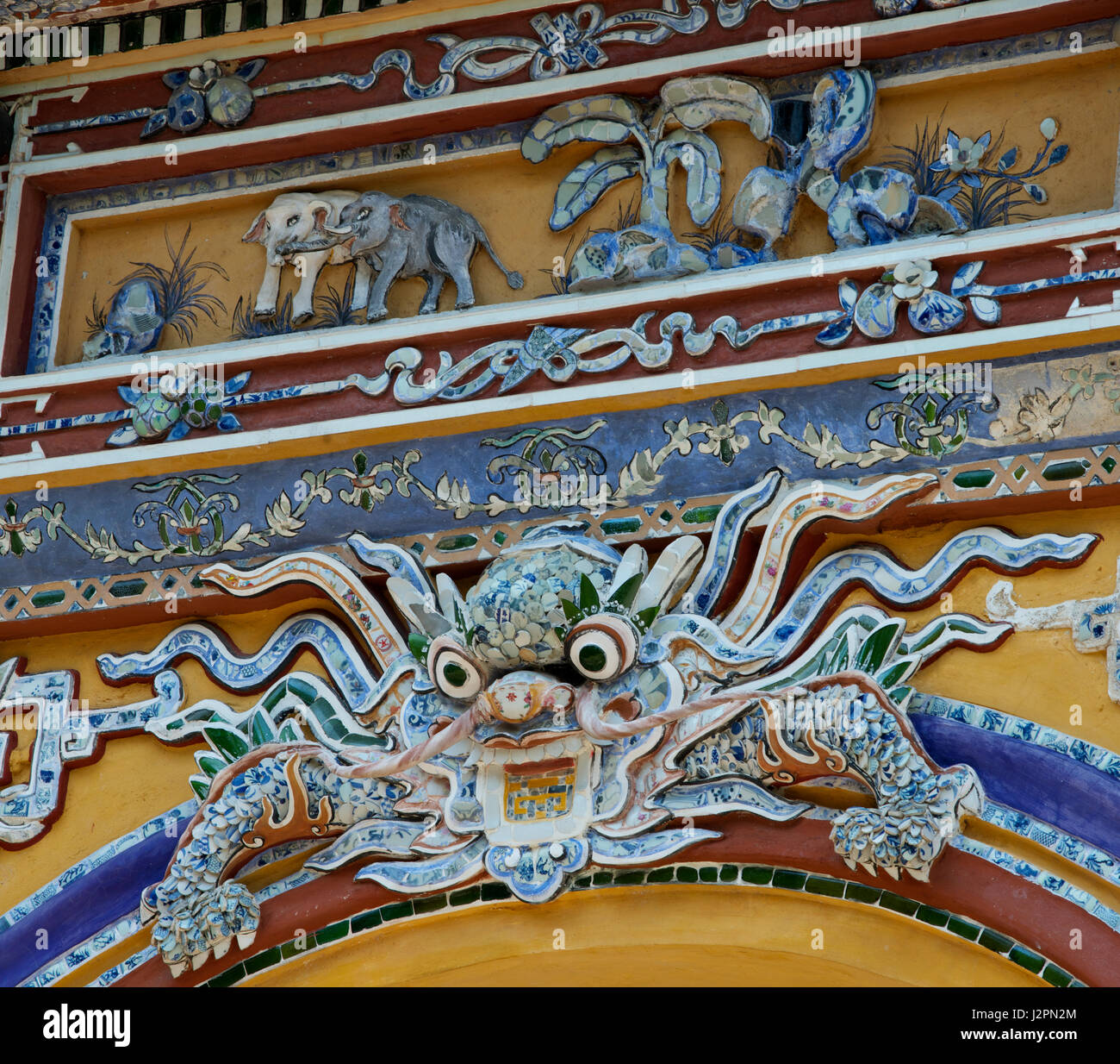 architectural design citadel vietnam Stock Photo - Alamy