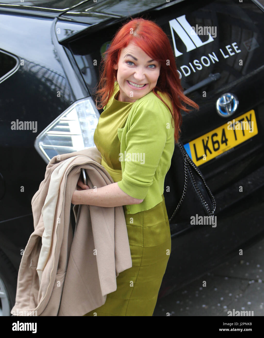 Terri Dwyer outside ITV Studios Featuring: Terri Dwyer Where: London ...
