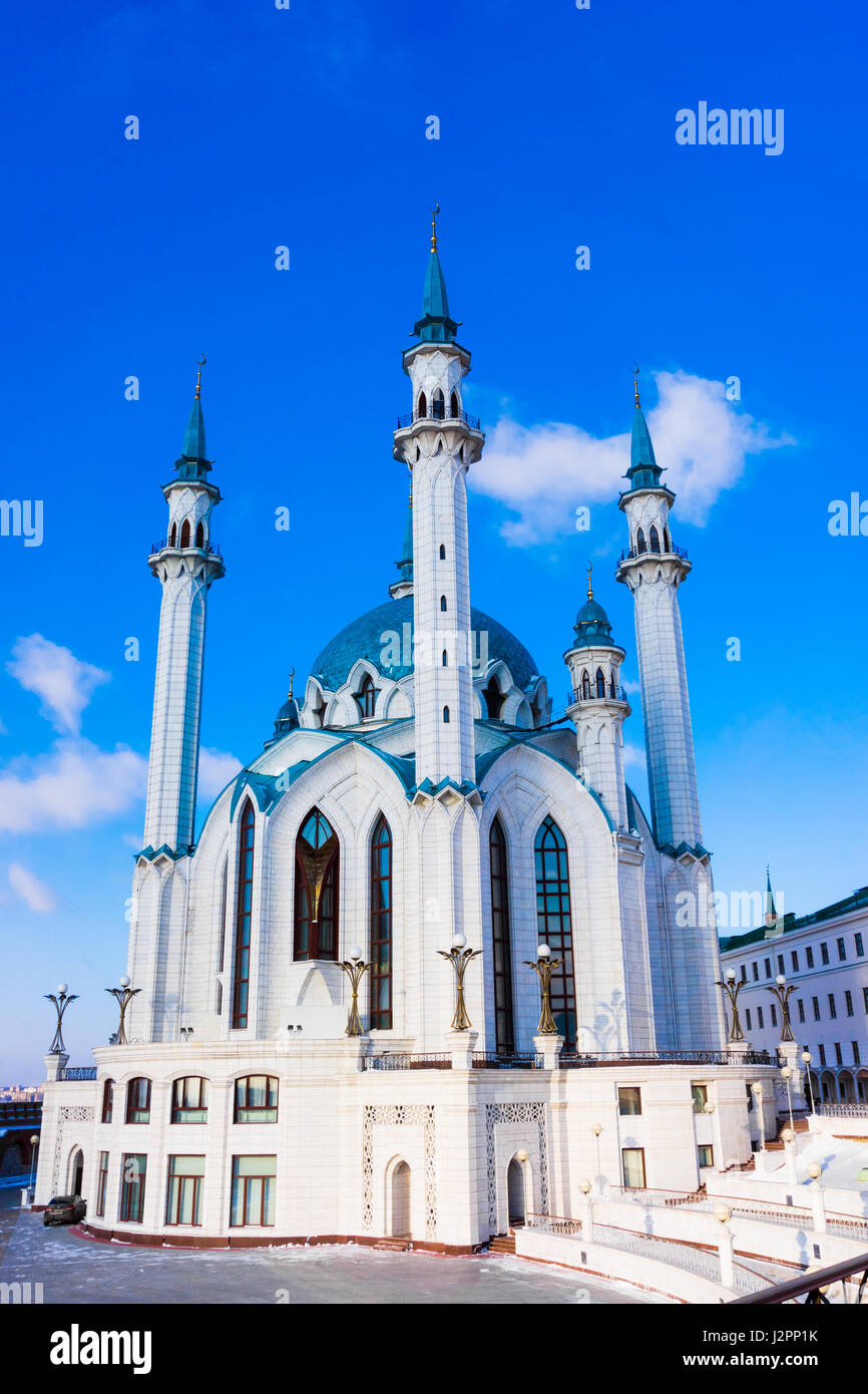 Qolsharif Mosque in Kazan Kremlin. Tatarstan, Russia Stock Photo - Alamy