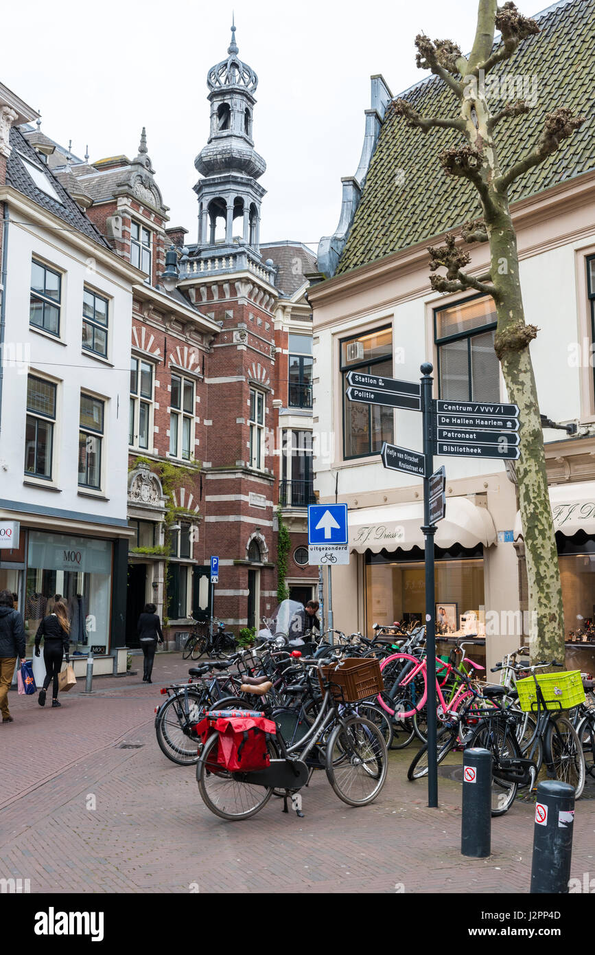 Haarlem, Netherlands city centre Stock Photo - Alamy