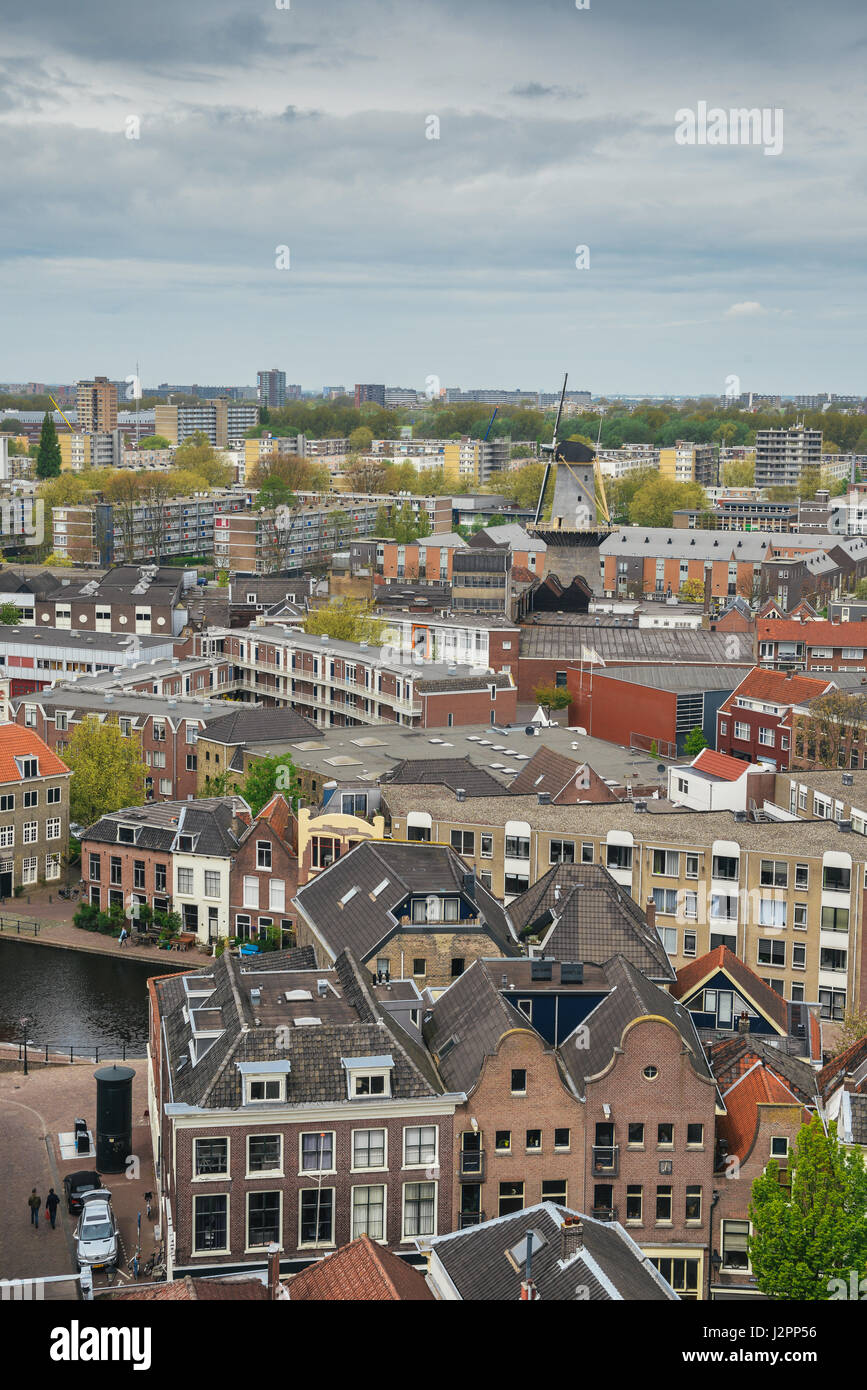 Schiedam, Netherlands aerial view Stock Photo - Alamy