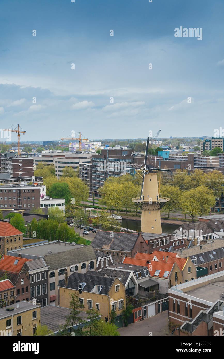 Schiedam, Netherlands aerial view Stock Photo - Alamy