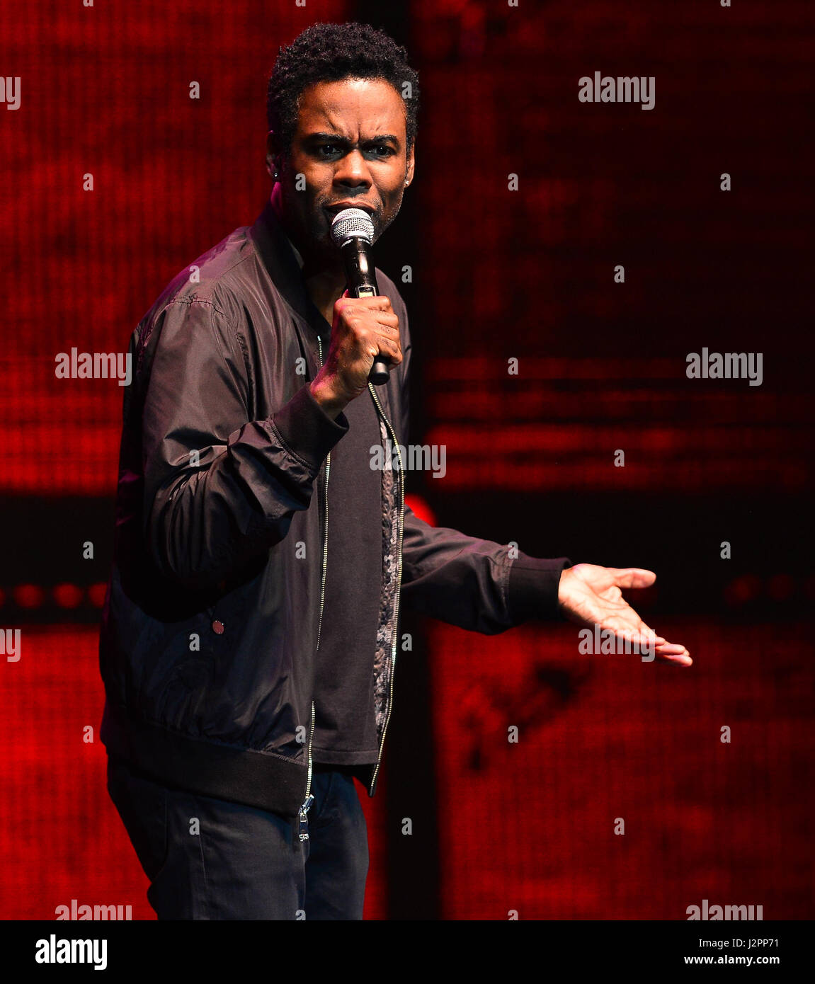 Chris Rock performs at Hard Rock Live at Seminole Hard Rock Hotel ...
