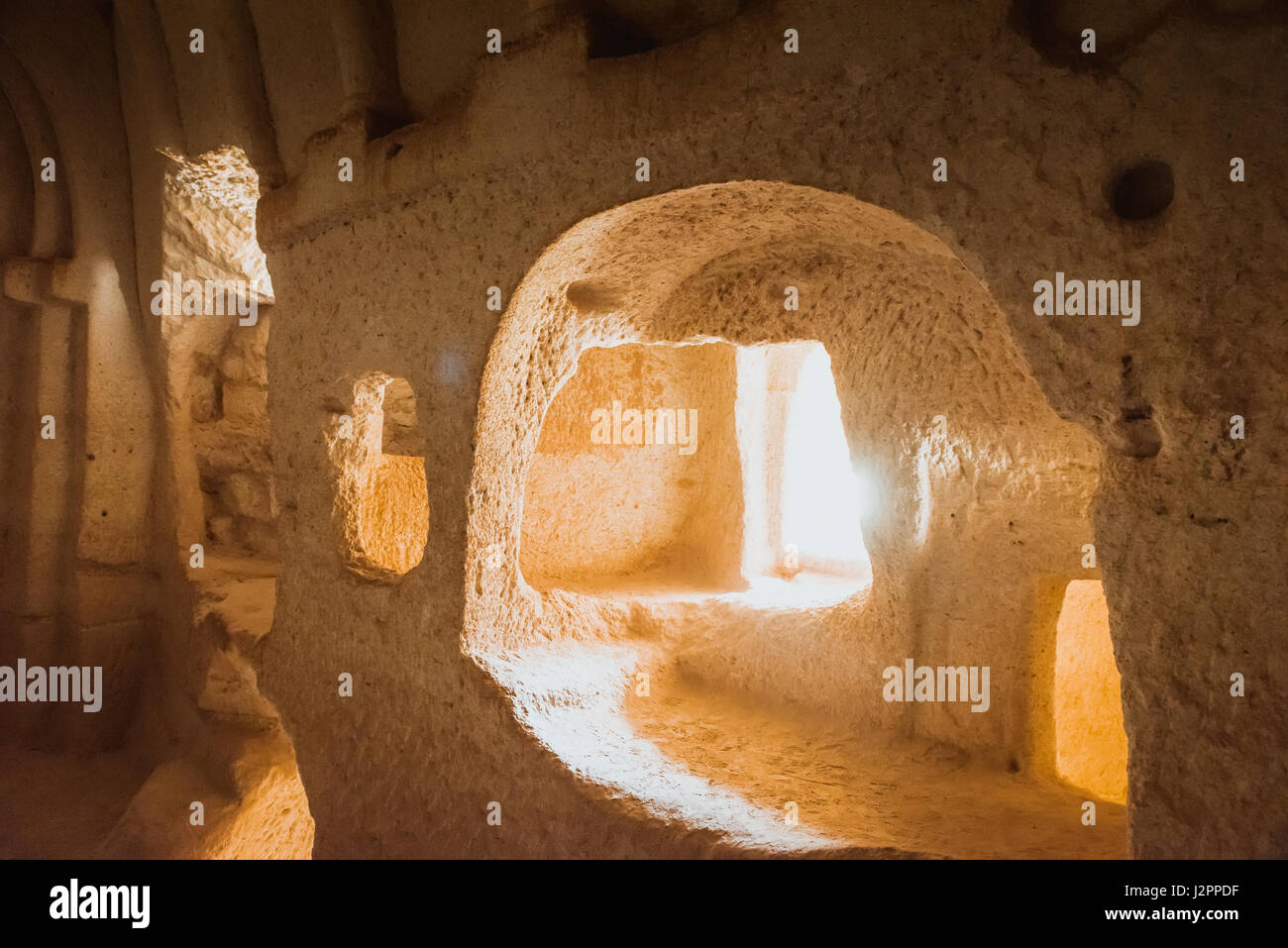 Cave church in Cappadocia, Turkey Stock Photo - Alamy