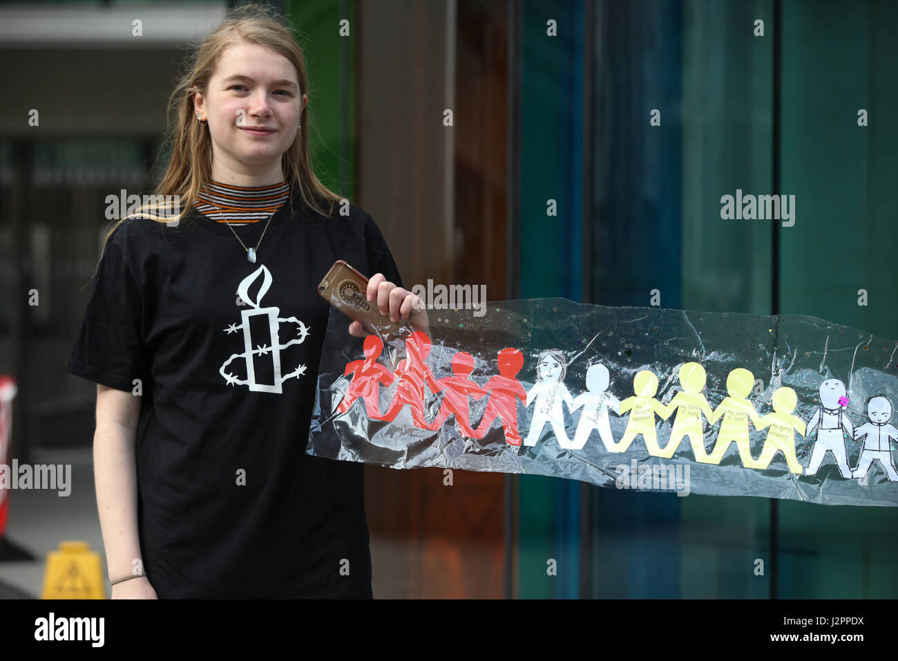 Amnesty International, the Student Action for Refugees (STAR), actress ...