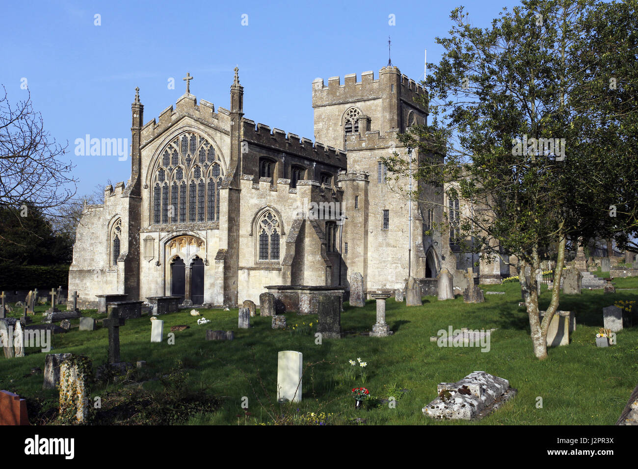 Edington Priory Church, Wiltshire Stock Photo - Alamy