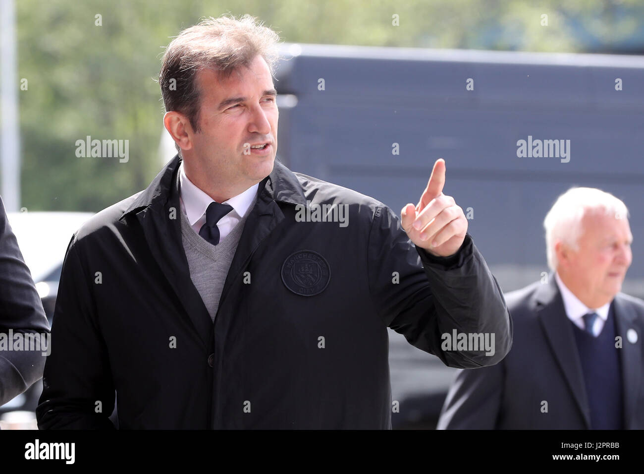Manchester City CEO Ferran Soriano before the Premier League match at ...