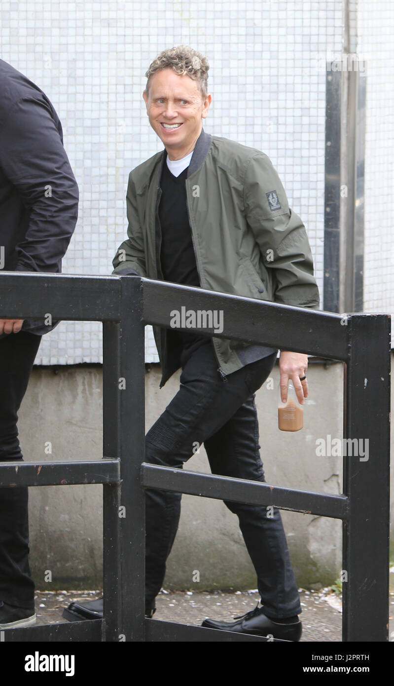 Martin Gore outside ITV Studios Featuring: Martin Gore Where: London ...
