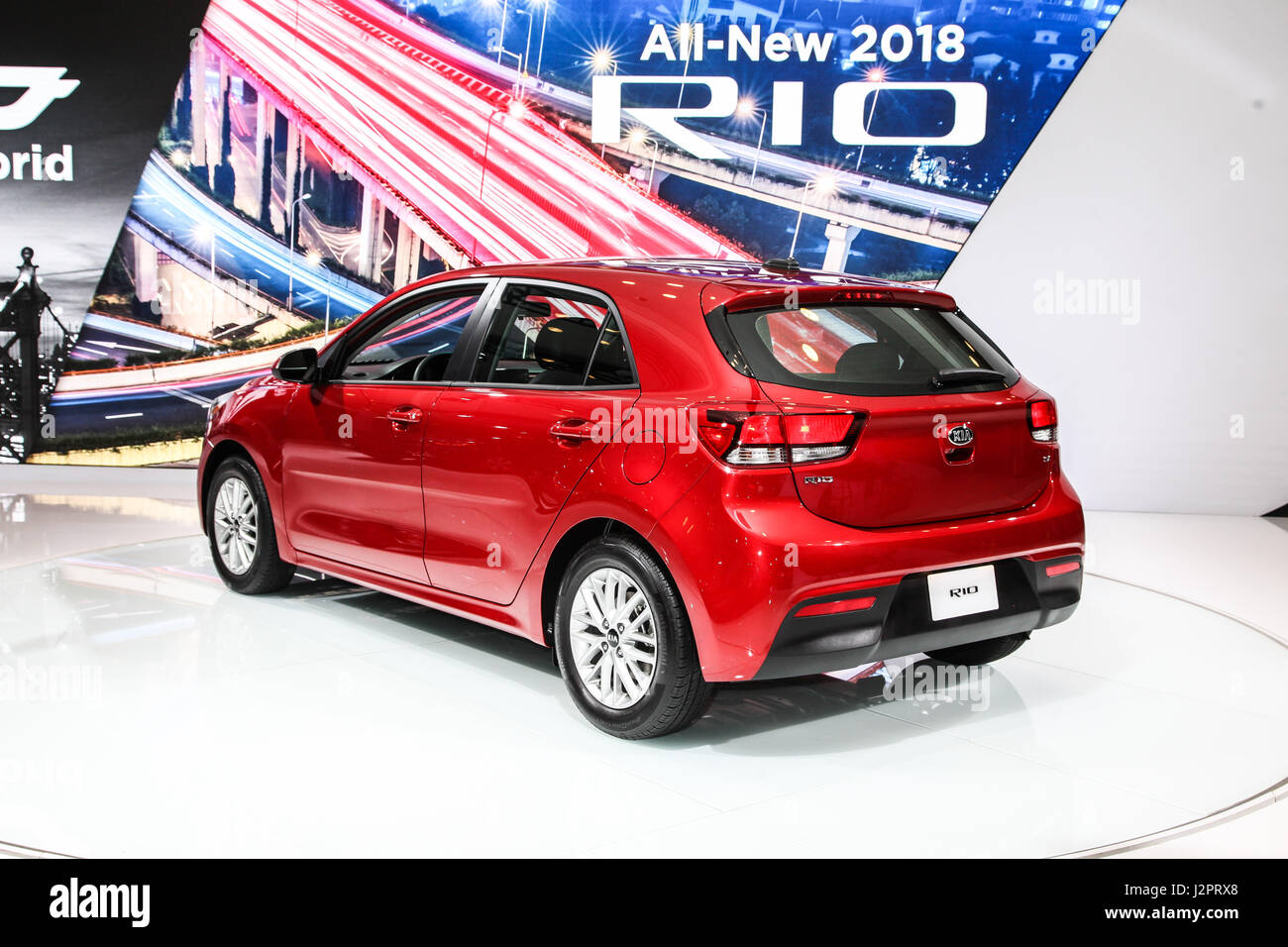 Kia at auto show hi-res stock photography and images - Alamy