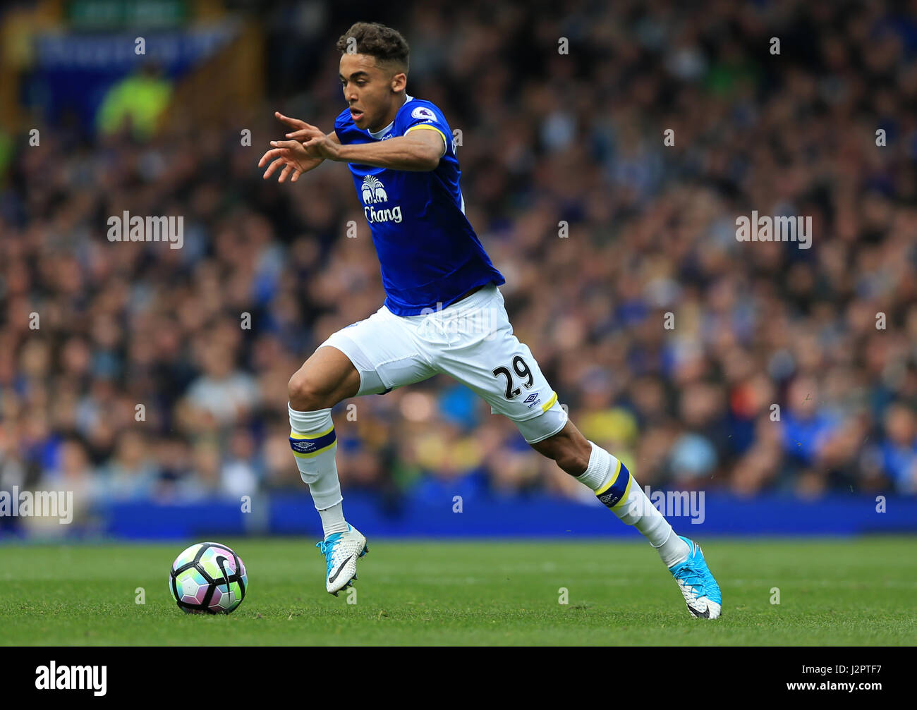 Everton's Dominic Calvert-Lewin during the Premier League match at ...