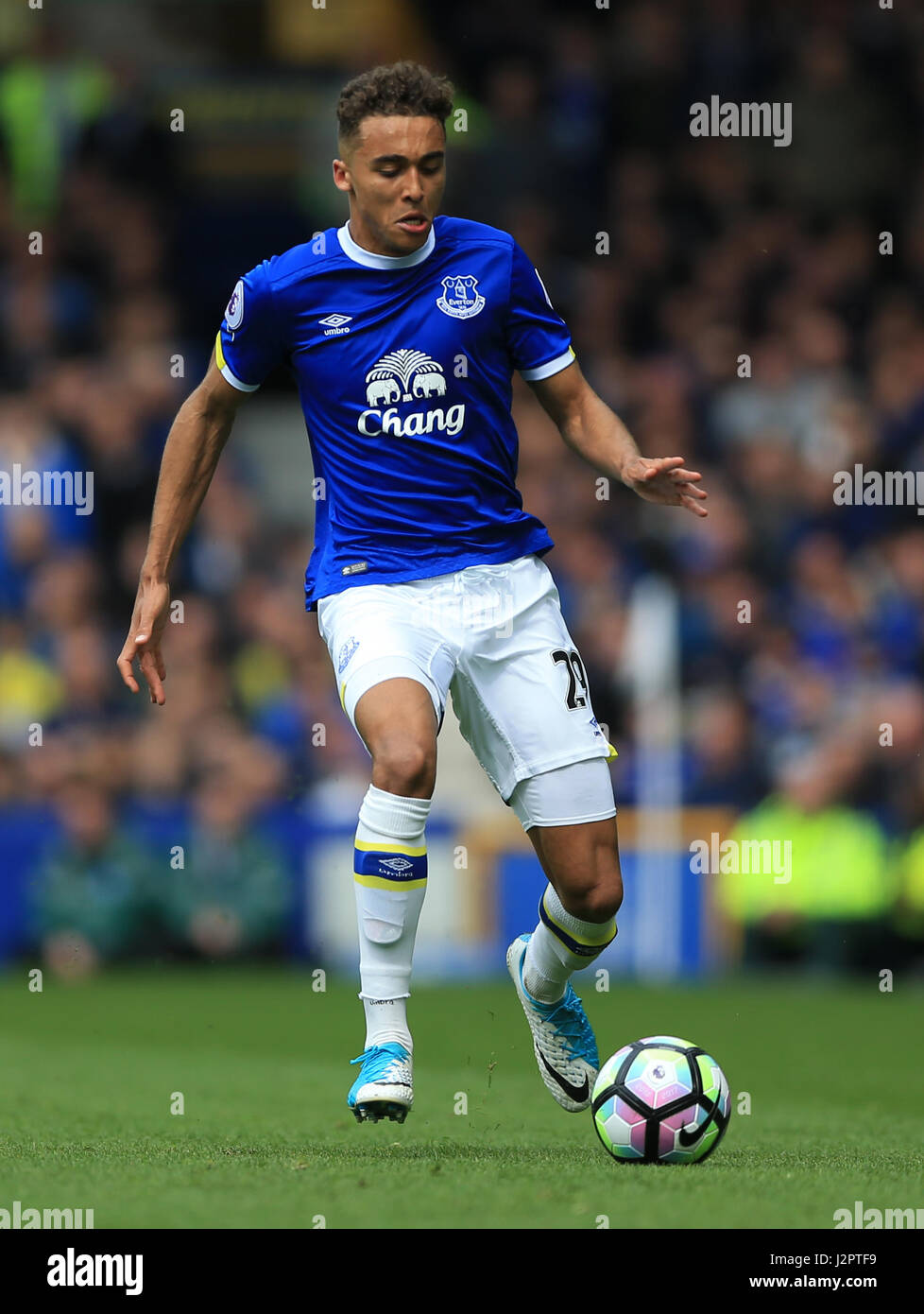 Everton's Dominic Calvert-Lewin during the Premier League match at ...