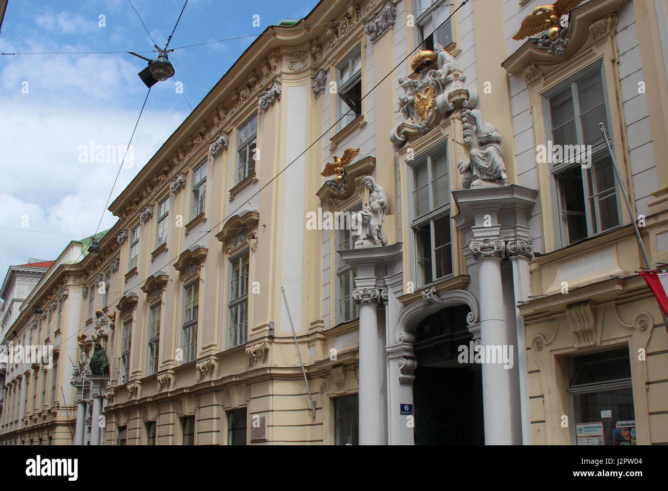 The former town hall (Altes Rathaus) of Vienna (Austria Stock Photo - Alamy