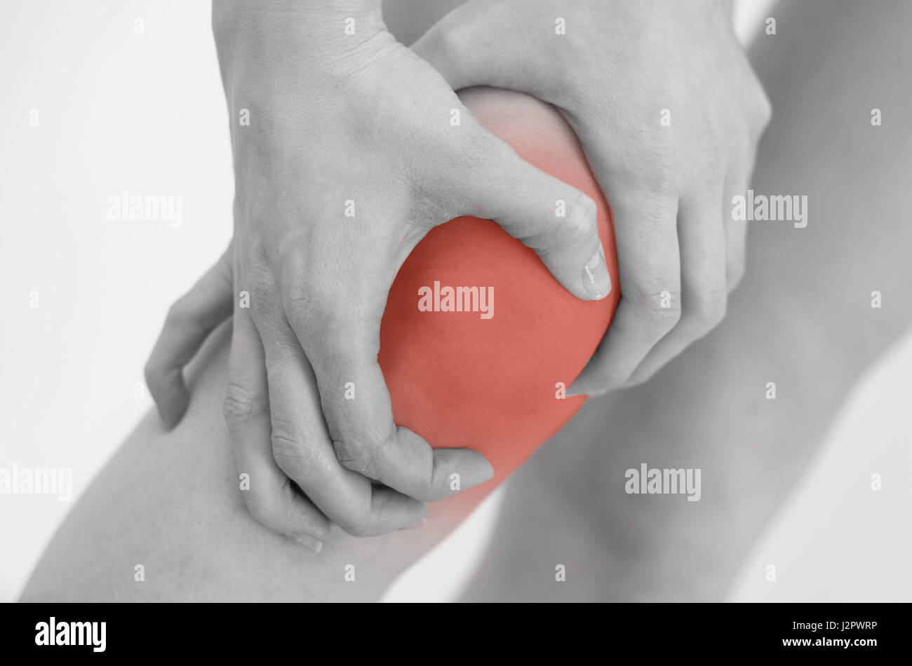 Knee pain fitness sports hi-res stock photography and images - Alamy