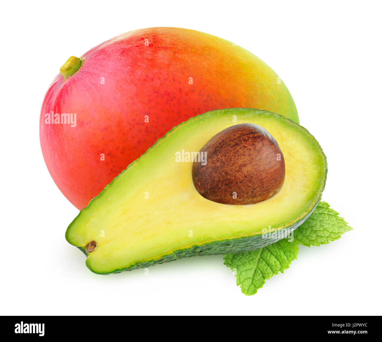 Avocado mango hi-res stock photography and images - Alamy