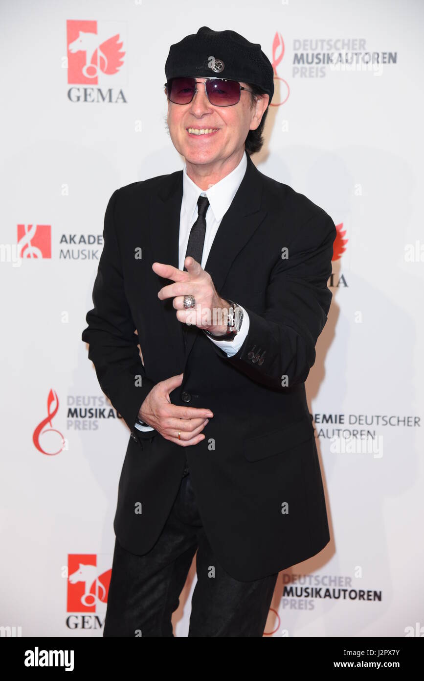 Deutscher Musikautorenpreis 2017 at The Ritz Carlton Hotel at Potsdamer ...