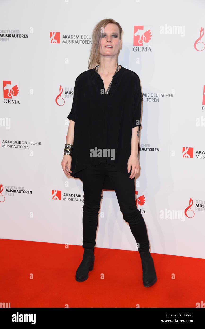 Deutscher Musikautorenpreis 2017 at The Ritz Carlton Hotel at Potsdamer ...