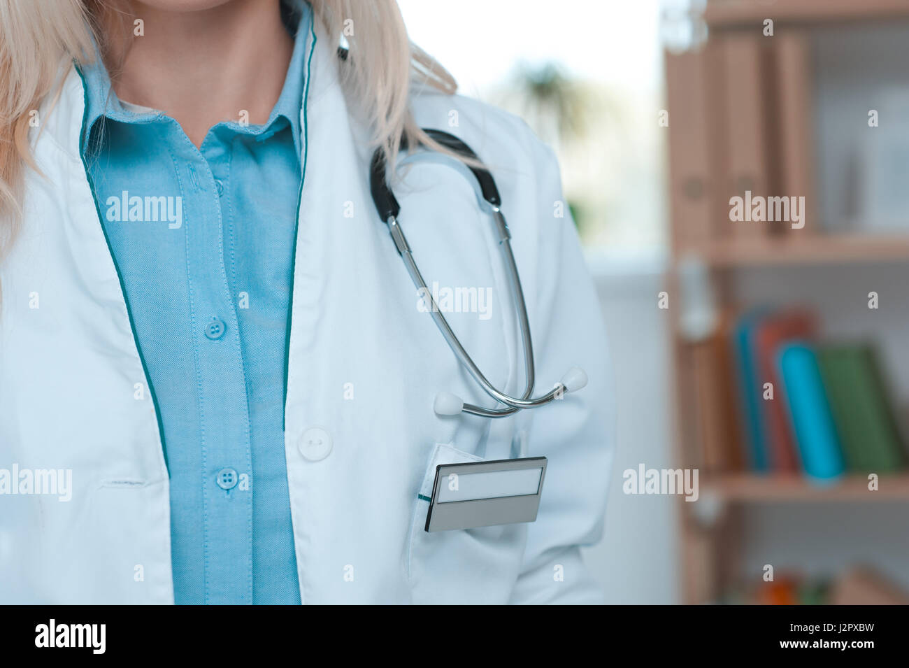 Young woman doctor occupation in the hospital office Stock Photo - Alamy