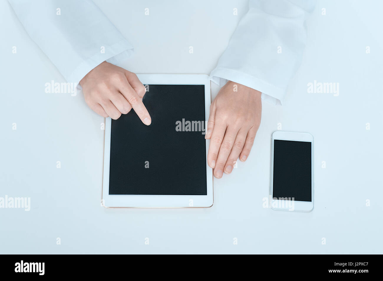 Young woman doctor occupation in the hospital office Stock Photo - Alamy