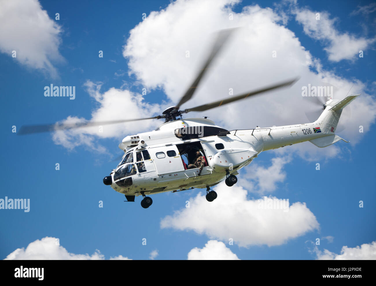 JOHANNESBURG, SOUTH AFRICA - APRIL 2017 South African Air Force Oryx ...
