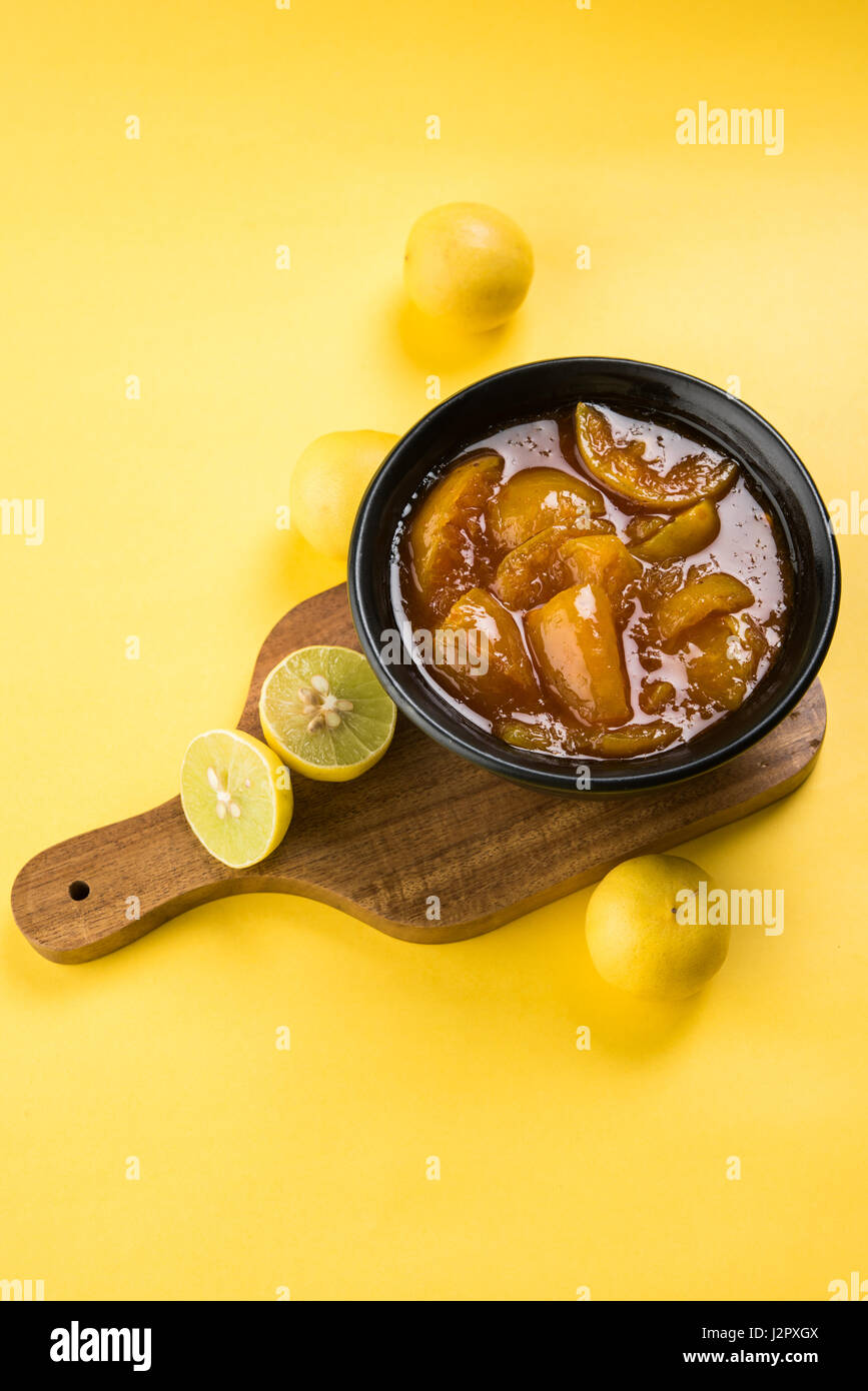Nimbu achar hi-res stock photography and images - Alamy