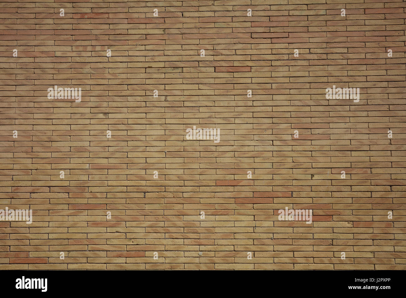 Beige brick block wall background and texture Stock Photo - Alamy