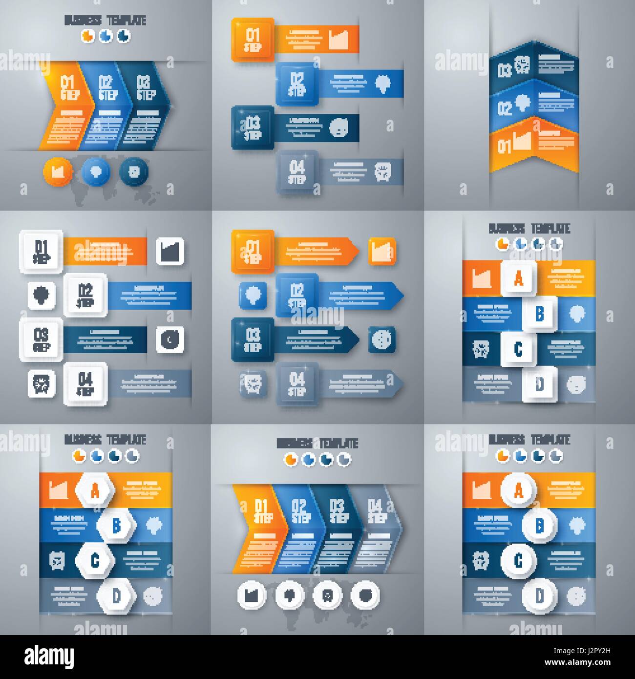 Set with infographics Stock Vector Image & Art - Alamy